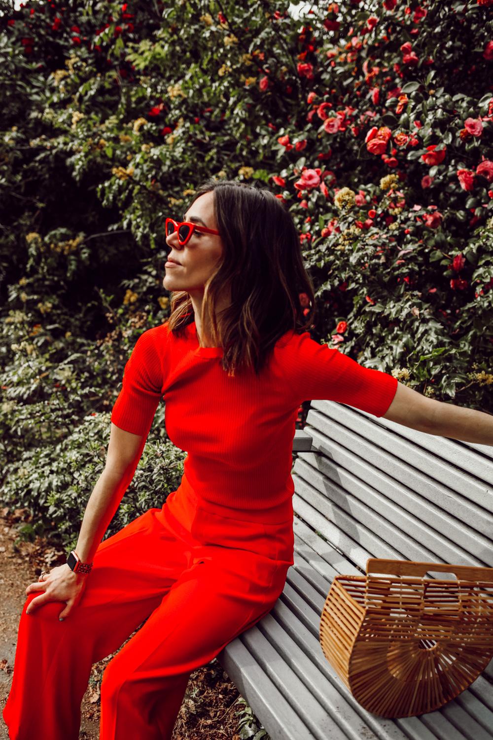 Red Monochromatic Look - Sportsanista | Seattle Fashion Blog