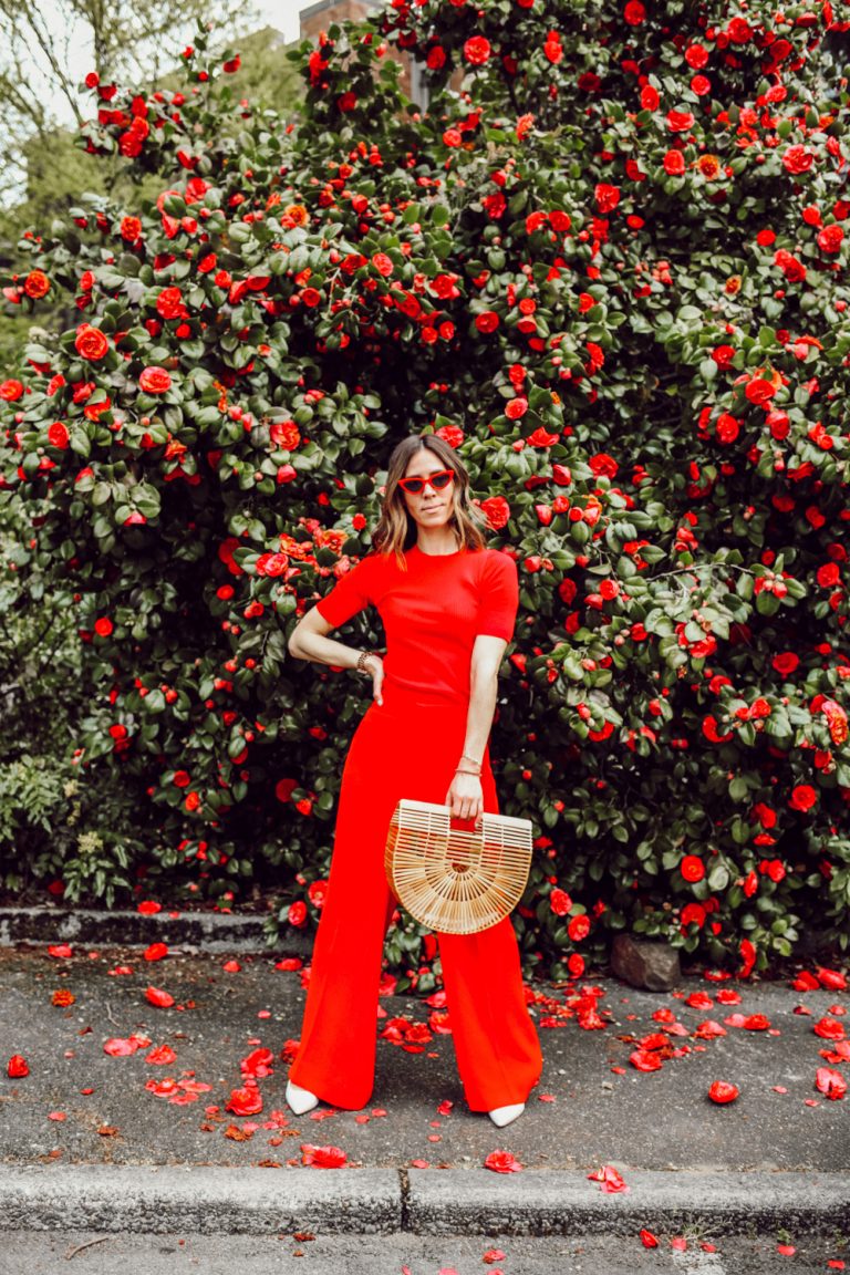 Red Monochromatic Look - Sportsanista | Seattle Fashion Blog